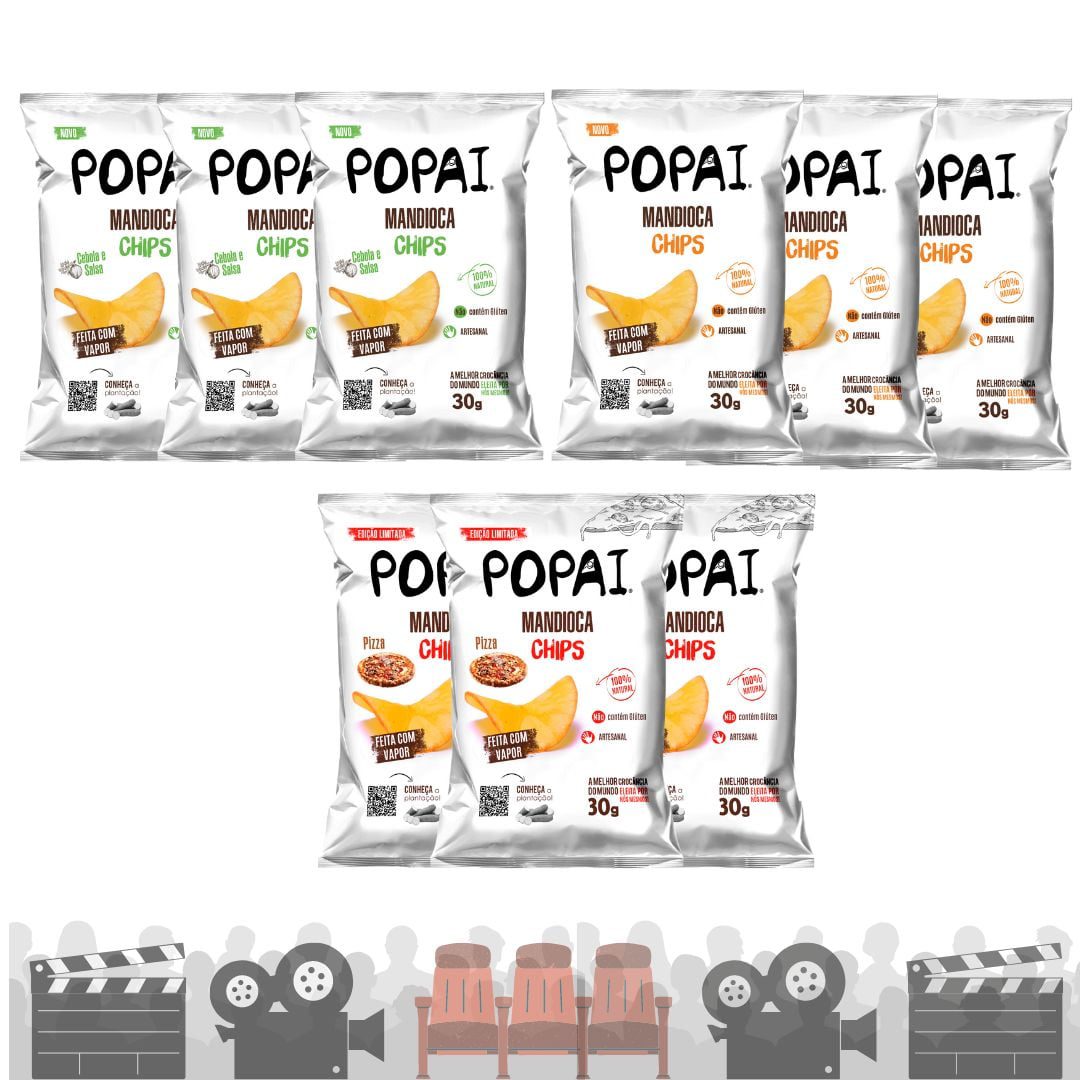 Combo Cinema | Popai Snack no cinemas com você!
